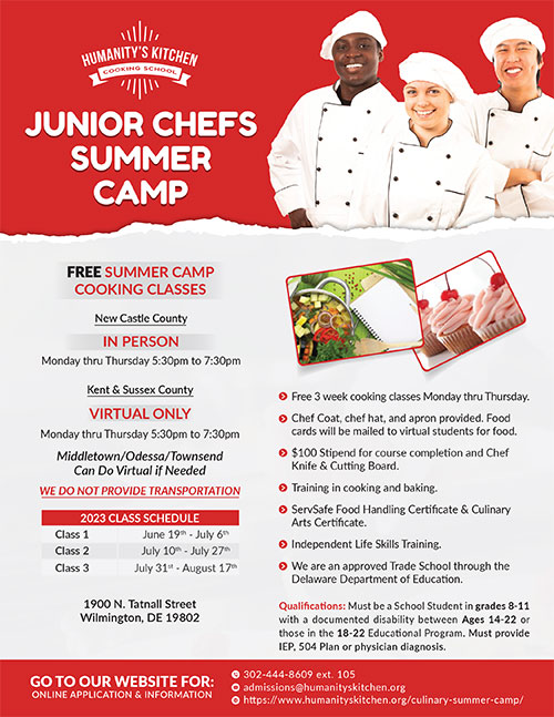 Culinary Summer Camp - Humanity's Kitchen